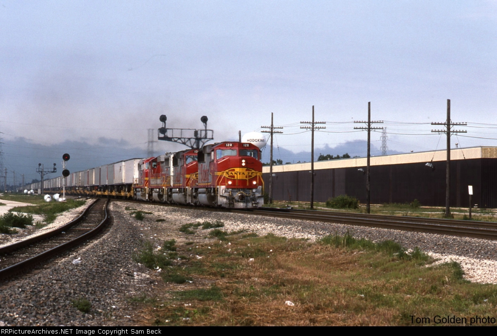ATSF #198 Led by 128, 131, 103, and 113